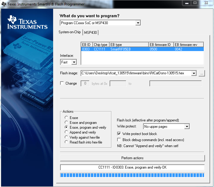 You know how to send my signal — Setting up RFCat from scratch ...
